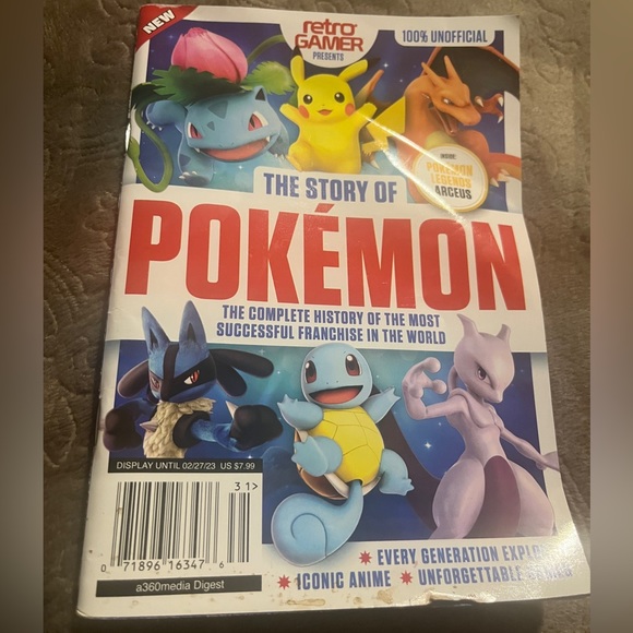 Pokemon | Accents | Pokmon Retro Gamer The Story Of Pokemon Magazine ...